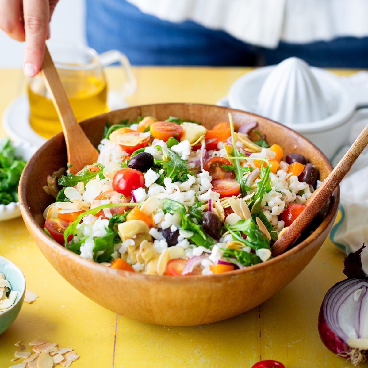 Rainbow Lemon-Garlic Ramen Toss – Lotus Foods
